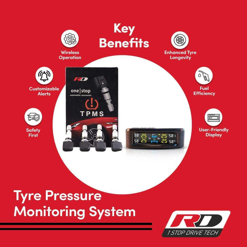 Buy TPMS for Accurate Tire Pressure Monitoring | RD Overseas